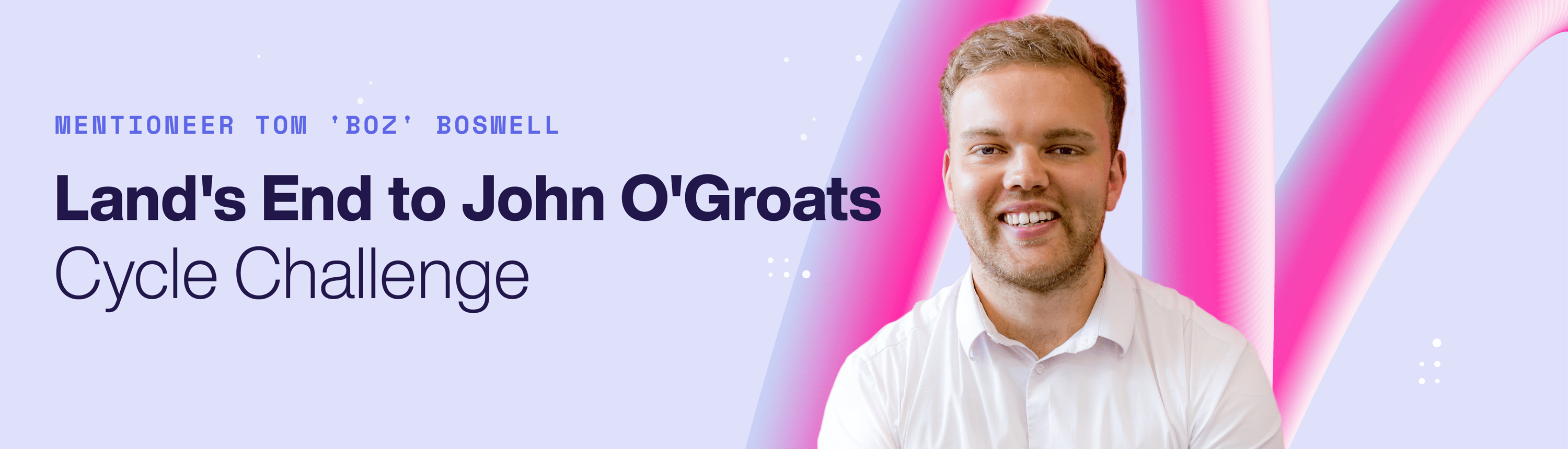 Tom 'Boz' Boswell: Land's End to John O'Groats Cycle Triumph