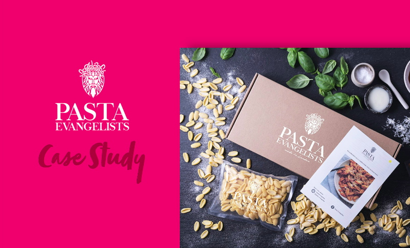 Pasta Evangelists subscription box referral case study