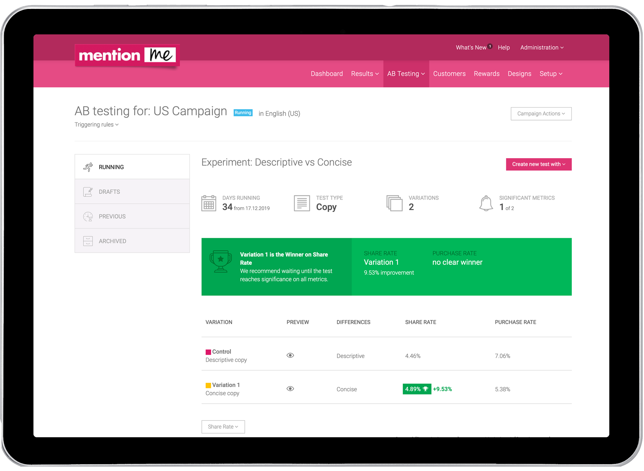 Referral Marketing & Customer Retention Software | Mention Me